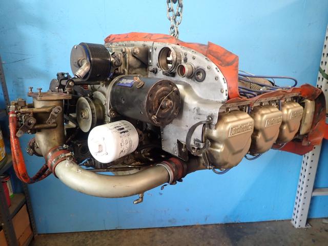 Continental IO-470-V0 . Engine w/Accessories TSMO=1259.4 (NO PROP ...